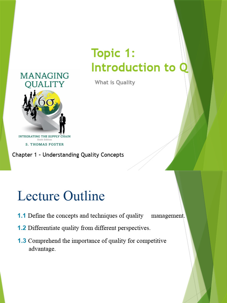 Topic 1 Introduction To Q (A221) | PDF | Strategic Management | Competitive Advantage
