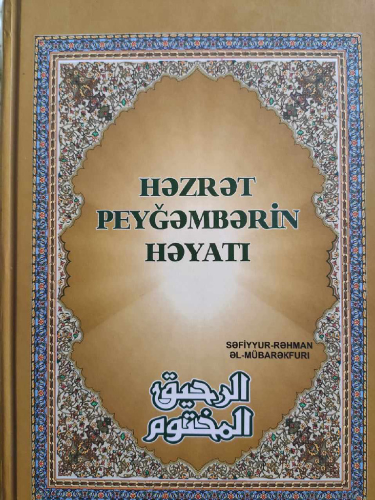 Peygamberin Hayatı(azerice) | PDF