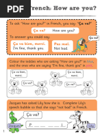 FRENCH Grade 1 Part 1 - Pupils Book | PDF