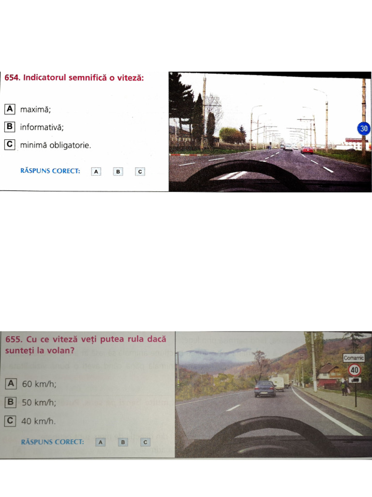 Cap 6 Viteza Si Distanta Dintre Vehicule | PDF