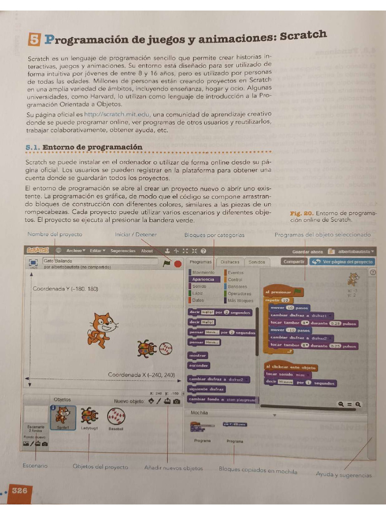 Programación de Juegos y Animación Es Con Scratch | PDF