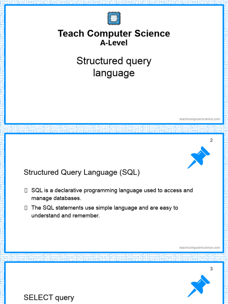17 Structured Query Language | PDF | Table (Database) | Integer ... 17 Structured Query Language | PDF | Table (Database) | Integer ...
