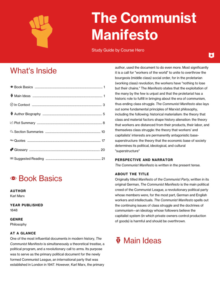 Proletarians Unite: A Call to Revolution | PDF | Karl Marx | Communism