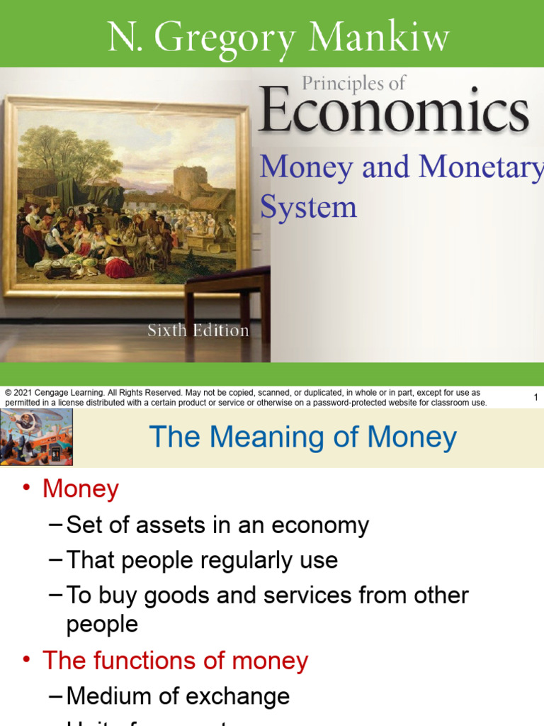 Money and Monetary System | PDF | Federal Reserve | Money