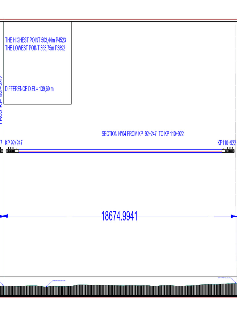 Section N°04 From KP 92+247 To KP 110+922 | PDF