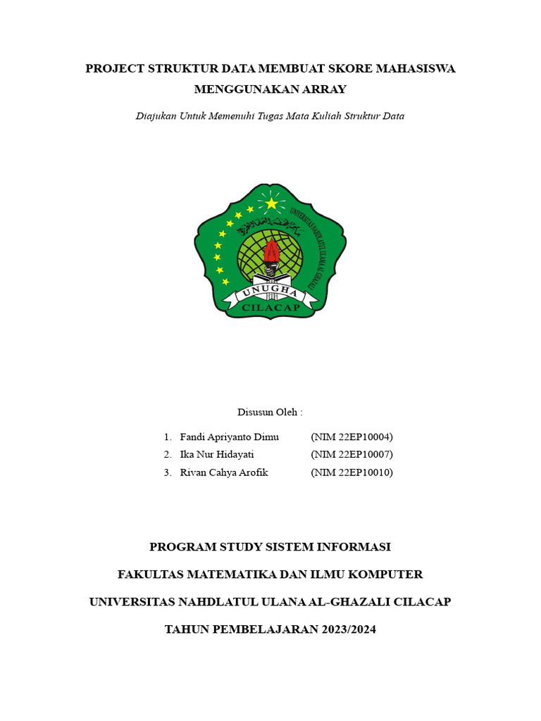 Project Makalah - Struktur - Data | PDF