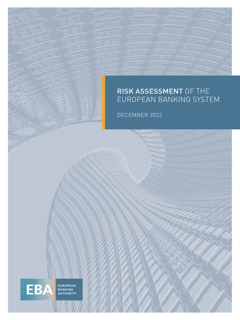 Risk Assessment of The European Banking System | PDF | Euro | Inflation