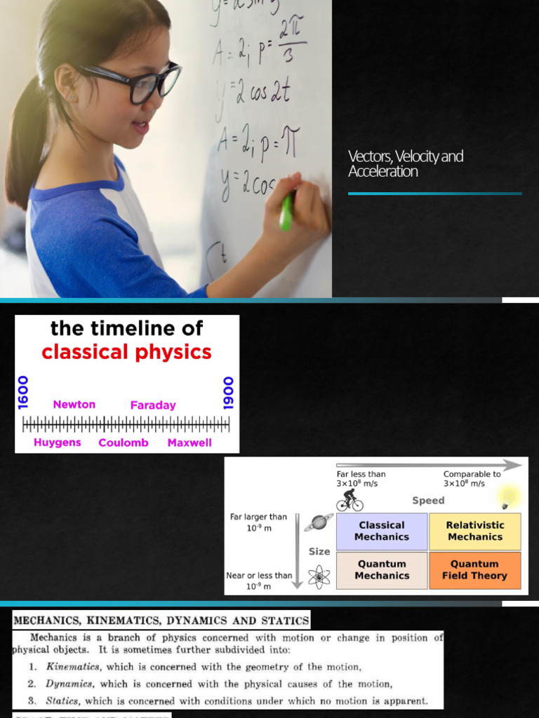 Vectors, Velocity and Acceleration | PDF | Art | Computers