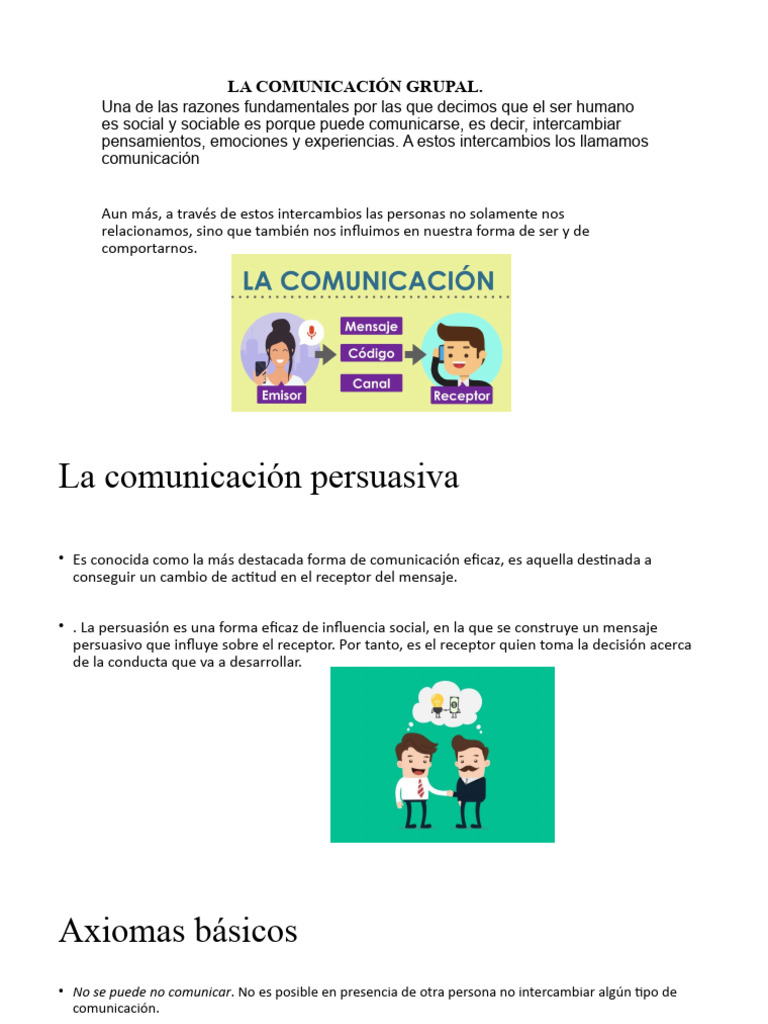 Comunicación Grupal y Roles Efectivos | PDF | Comunicación | Aprendizaje