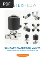 SED Diaphragm Valve Solutions Overview | PDF | Valve | Actuator