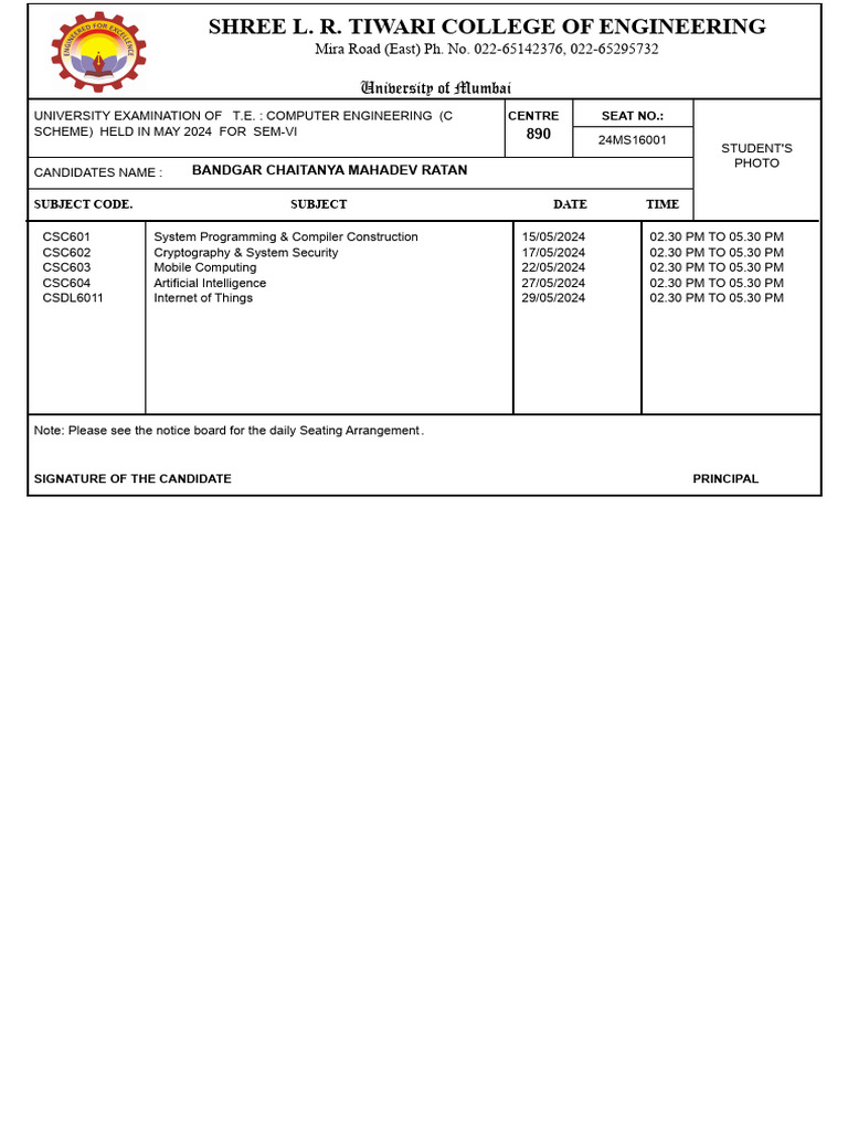 CMPN Iot Vi | PDF | Cryptography | Computer Engineering
