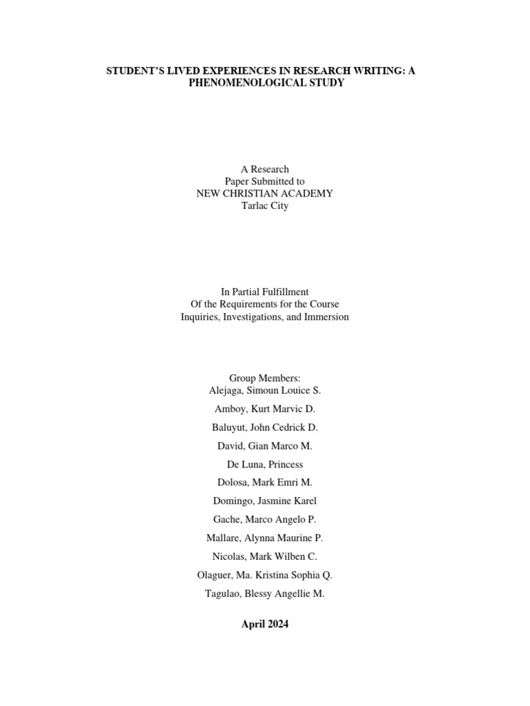 Final Manuscript Alejaga Real | PDF | Qualitative Research | Focus Group