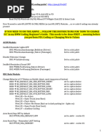 BMW F30 BimmerCode Cheat Sheet | PDF | Motor Vehicle | Car