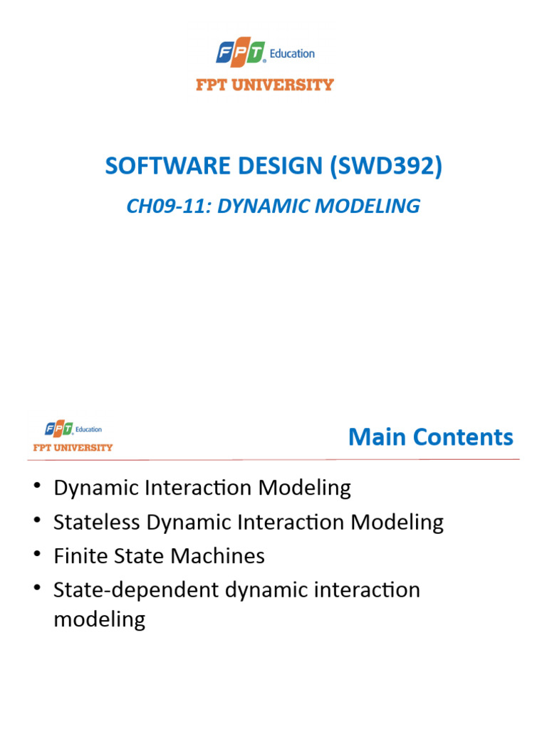 Ch09-11 Dynamic Modeling | PDF | Use Case | Communication