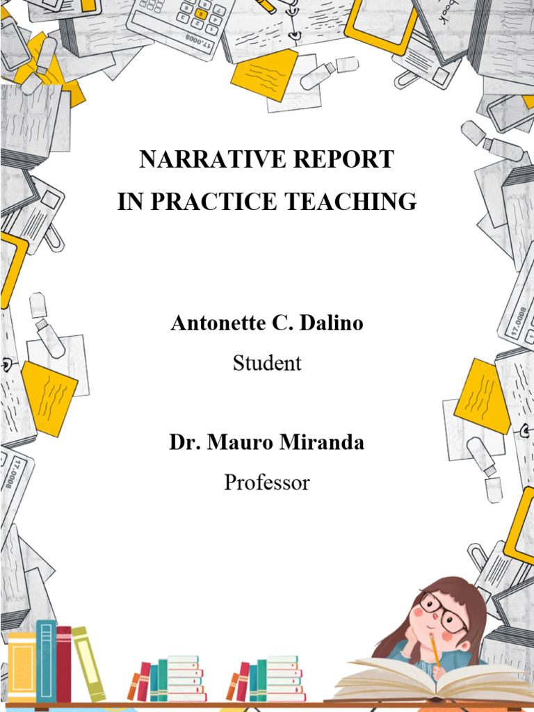 Narrative With Reflection Paper | Download Free PDF | Teachers | Lesson ...