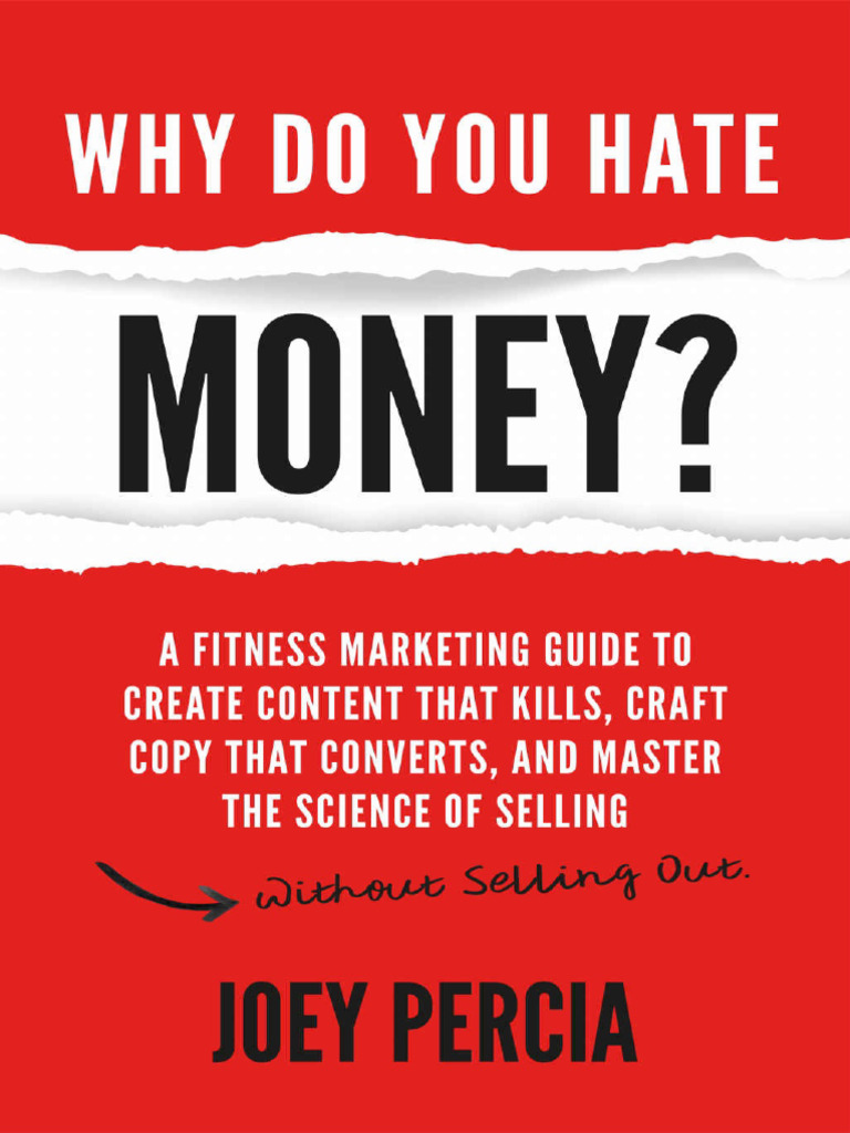 Why Do You Hate Money | PDF | Brand | Marketing