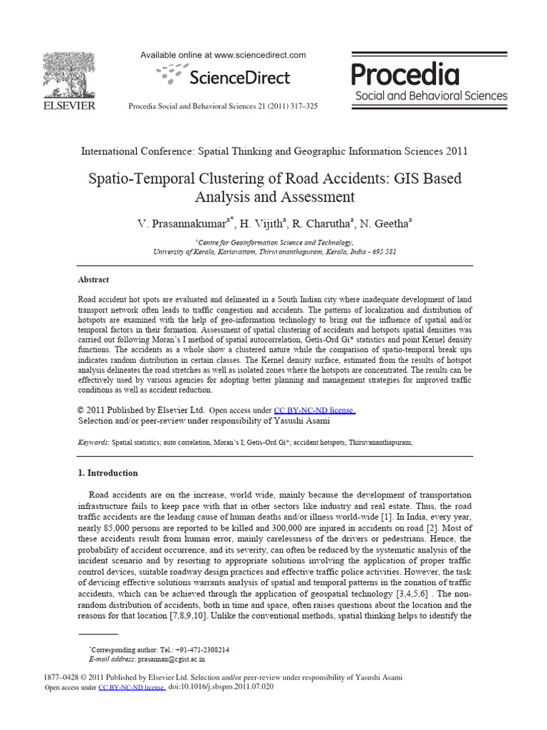 3 Spatio Temporal | PDF | Spatial Analysis | Standard Score