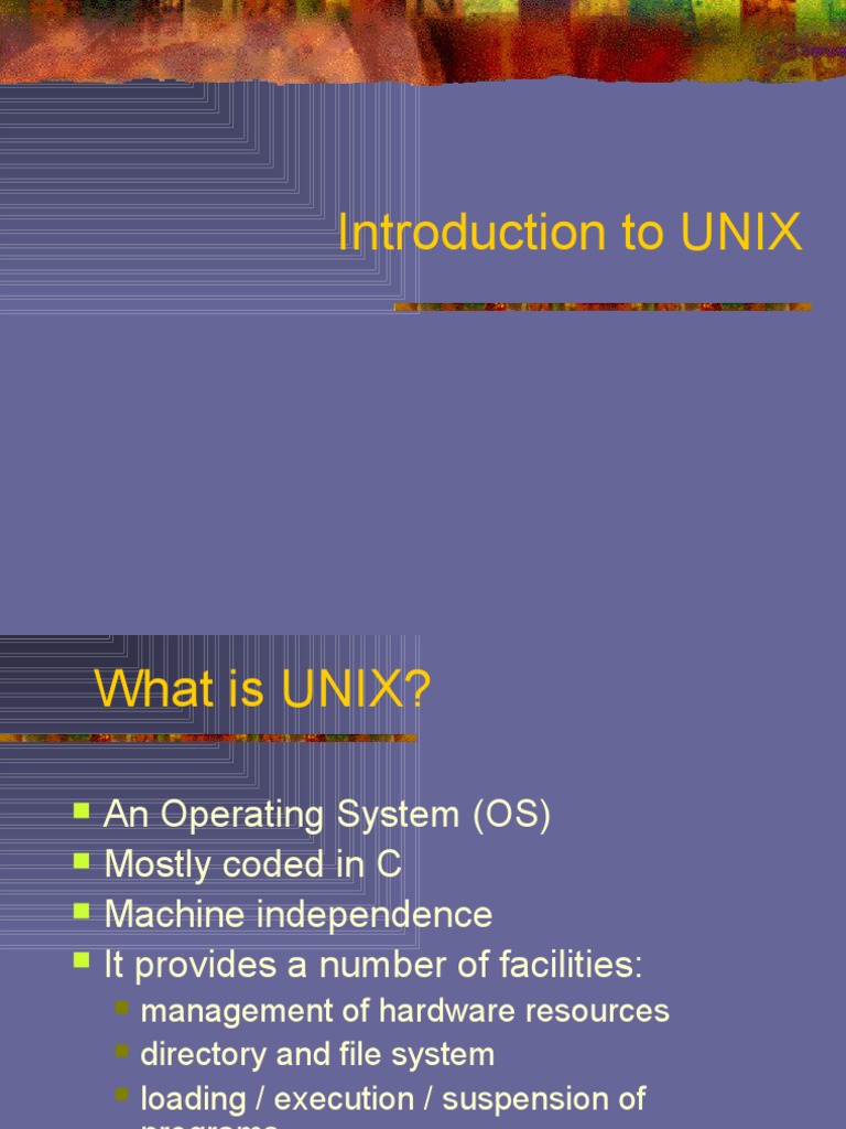 Unix Brief | PDF | Unix | Command Line Interface