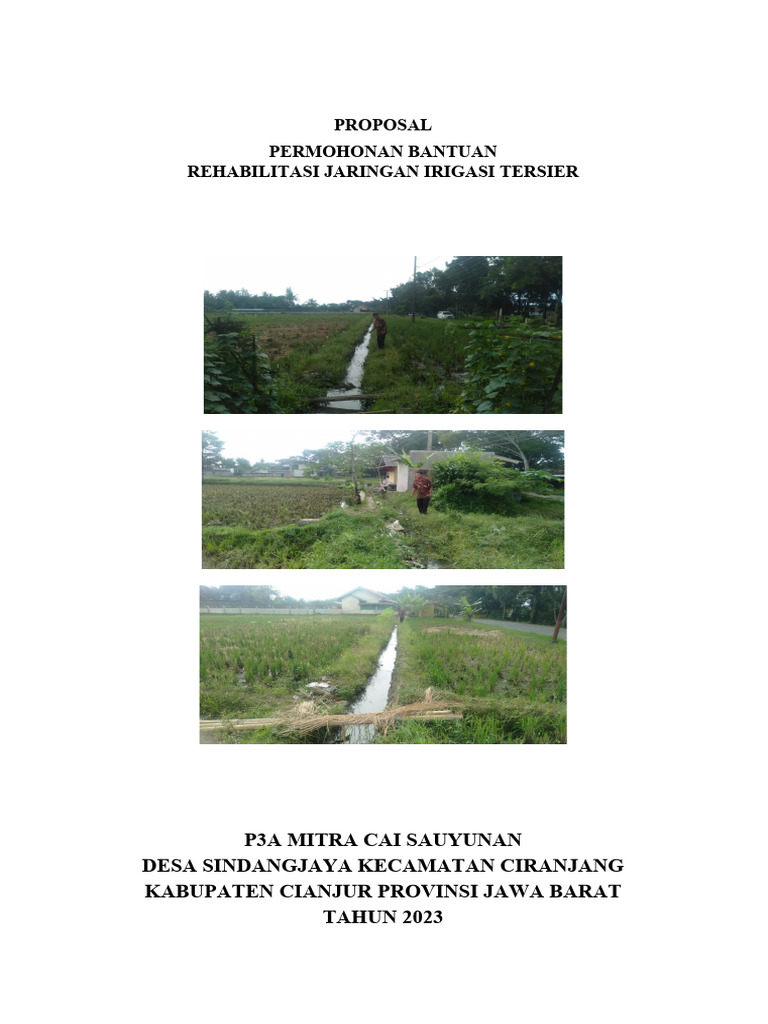 Contoh Proposal Program RJIT 2023 | PDF