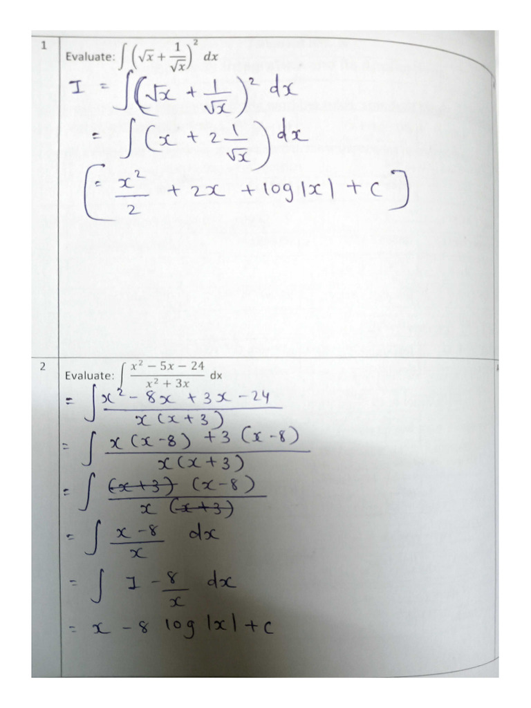 Maths Tutorial 3_compress | PDF