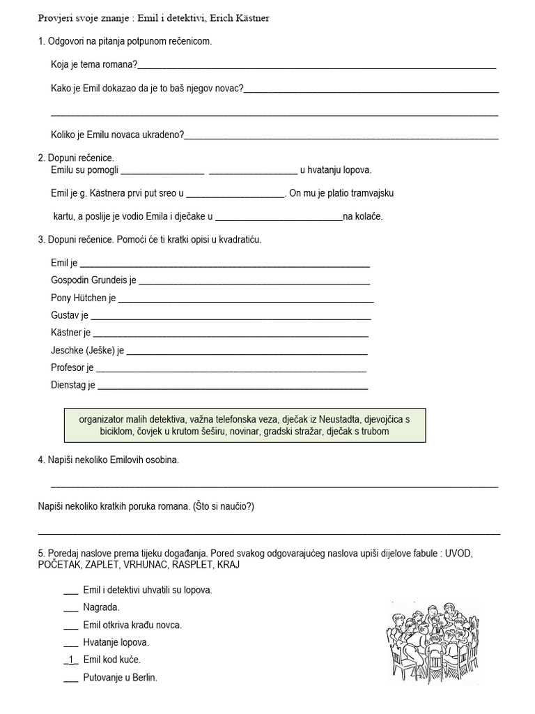 5.5. Emil I Detektivi-Provjera | PDF