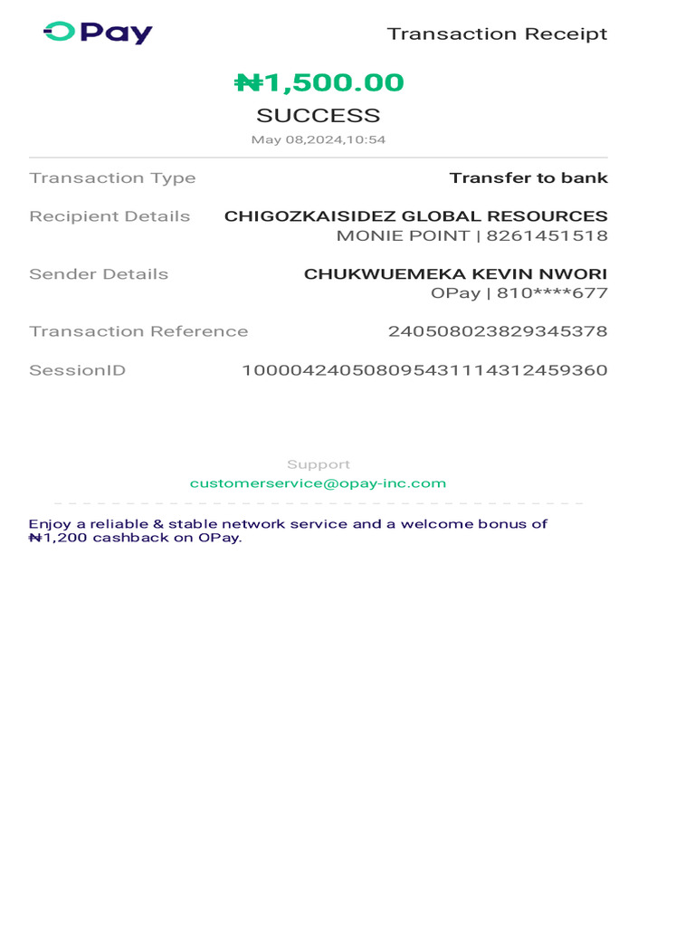 Transaction Receipt-240508023829345378 | PDF