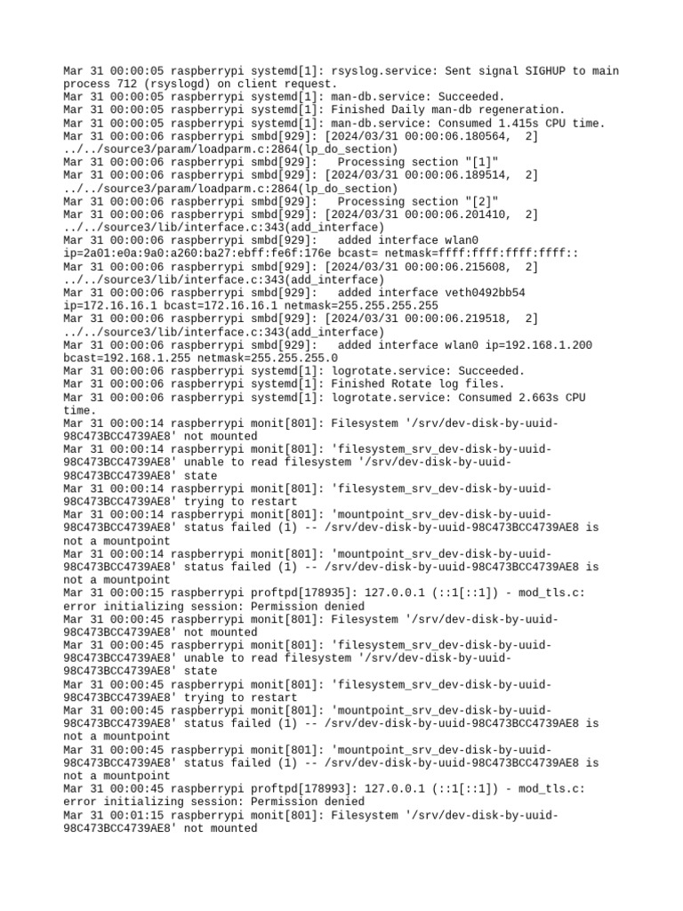 Syslog | PDF | Computer Engineering | Software