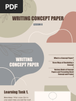 2.2 Parts of A Concept Paper | PDF