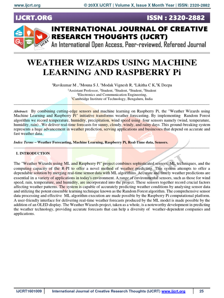 Batch 30 | PDF | Weather Forecasting | Weather