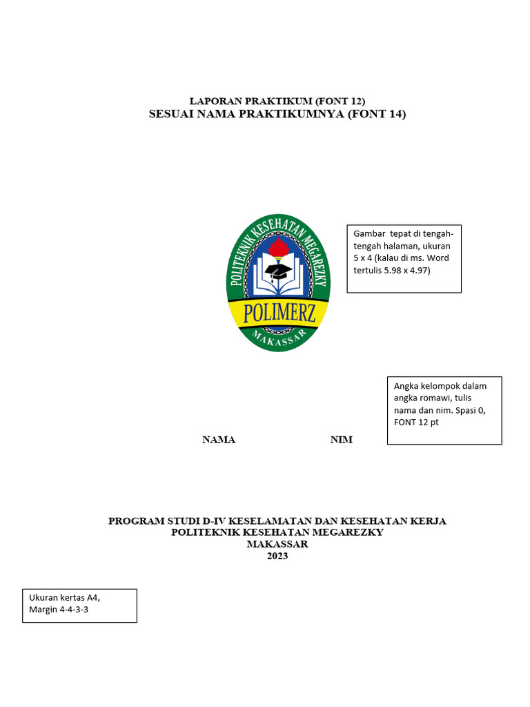 Format Lapleng Kelompok 2022 | PDF