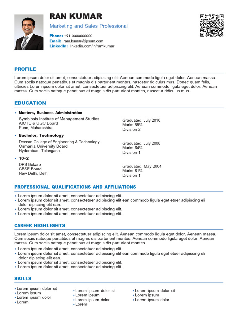 Sample Modern Contemporary Resume | Download Free PDF | Computing | Software