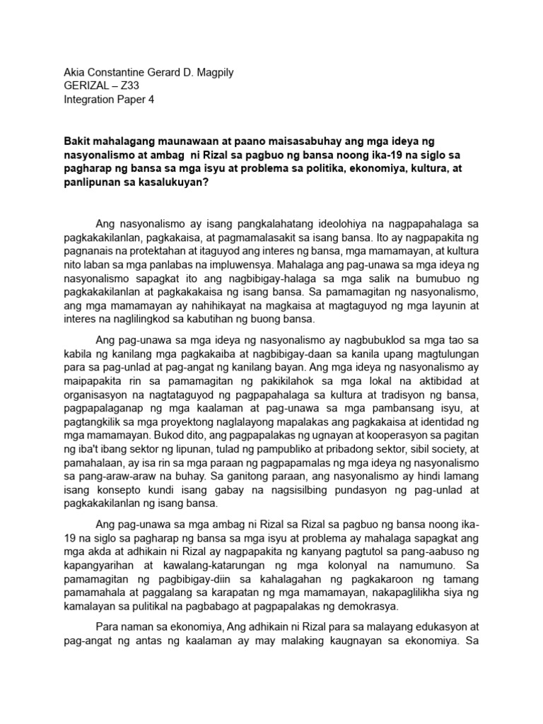 Magpily - Integration Paper 4 | PDF