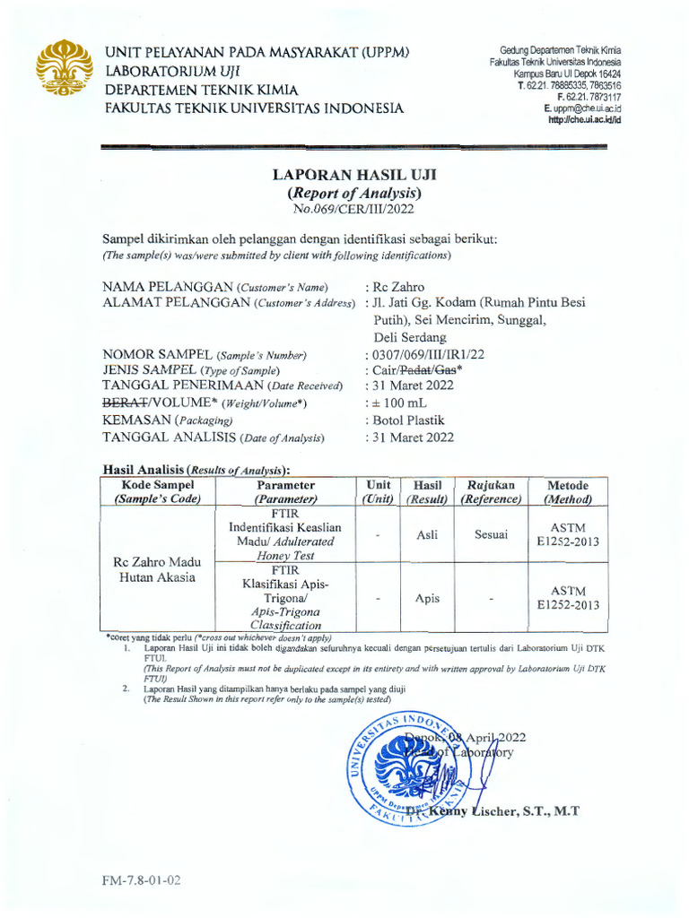 069 - Certificate RC Zahro | PDF | Electromagnetic Radiation | Optics