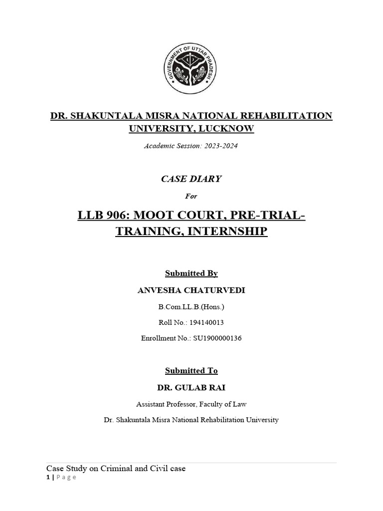 Case Diary | PDF | Marriage | Prostitution