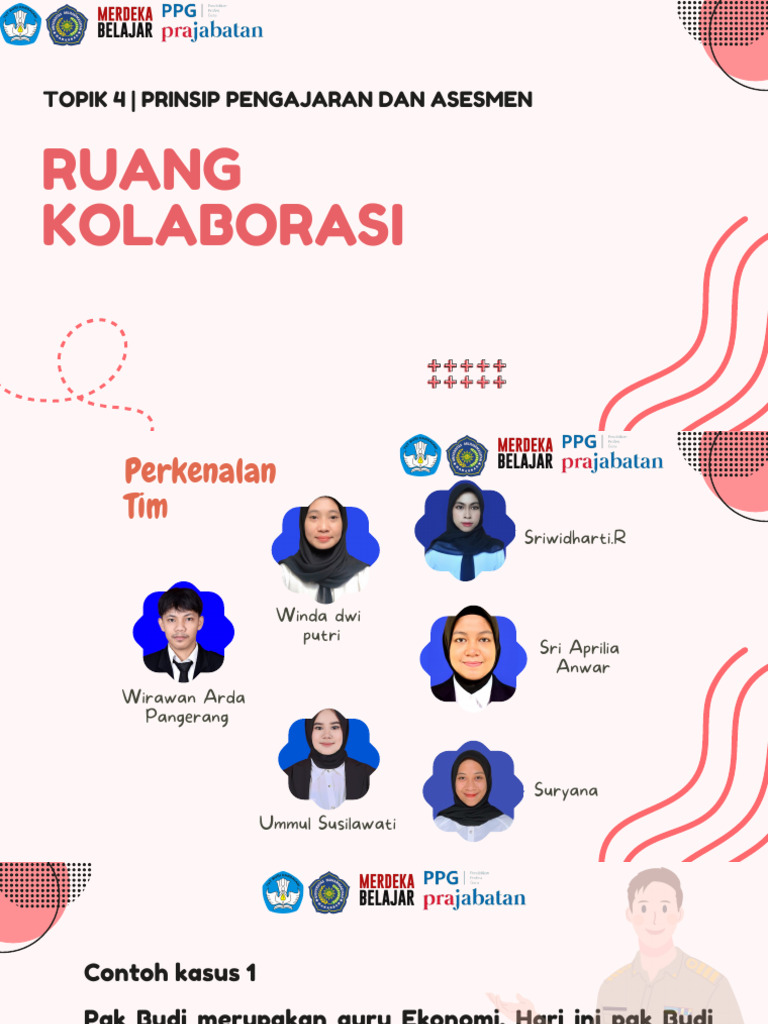 Prinsip Pengajaran dan Asesmen Topik 4 Ruang Kolaborasi_Kelompok 5 | PDF
