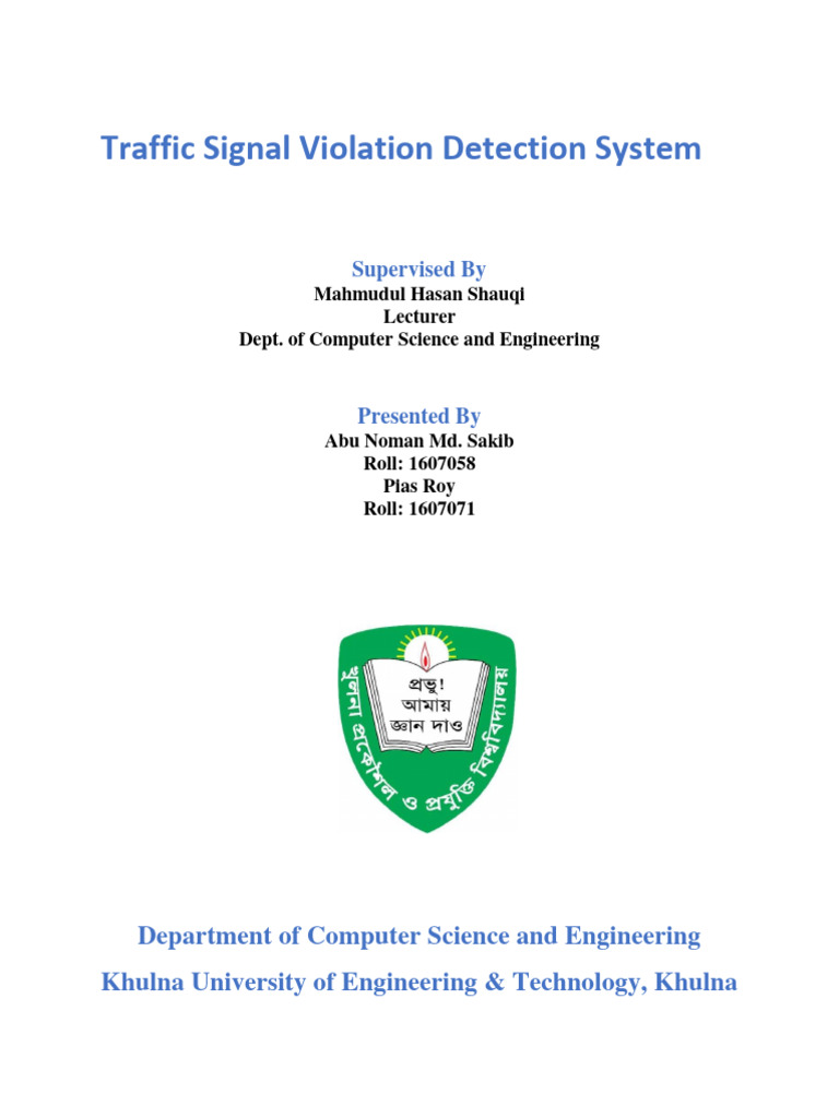 Project Report | PDF | Traffic | Command Line Interface