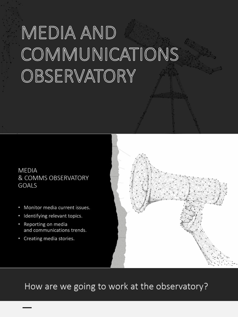 Media Observatory Project | PDF