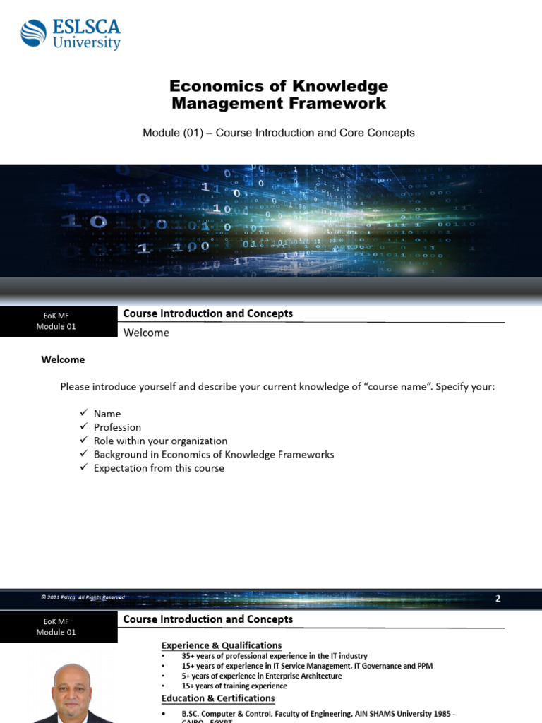 EoK MF Module 1 | PDF | Governance | Corporate Governance