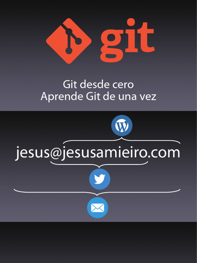 WPGalicia Git Desde Cero | PDF | Software | Software libre