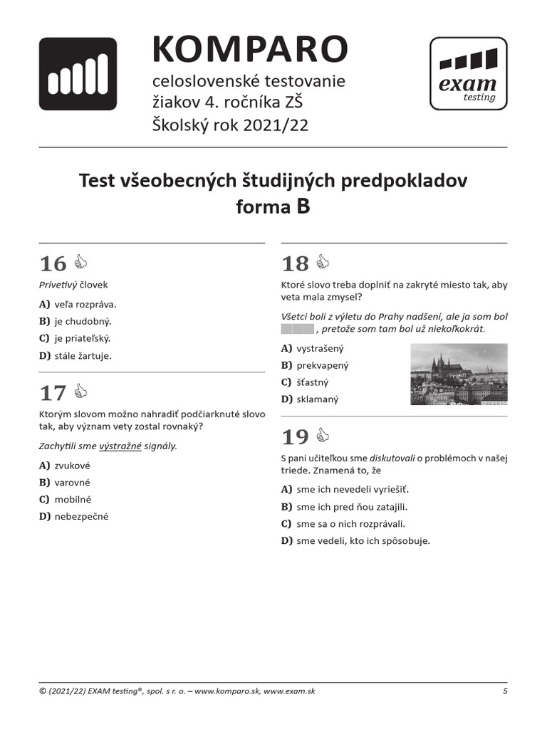 EXAM-KOMPARO-4-VSP-B | PDF