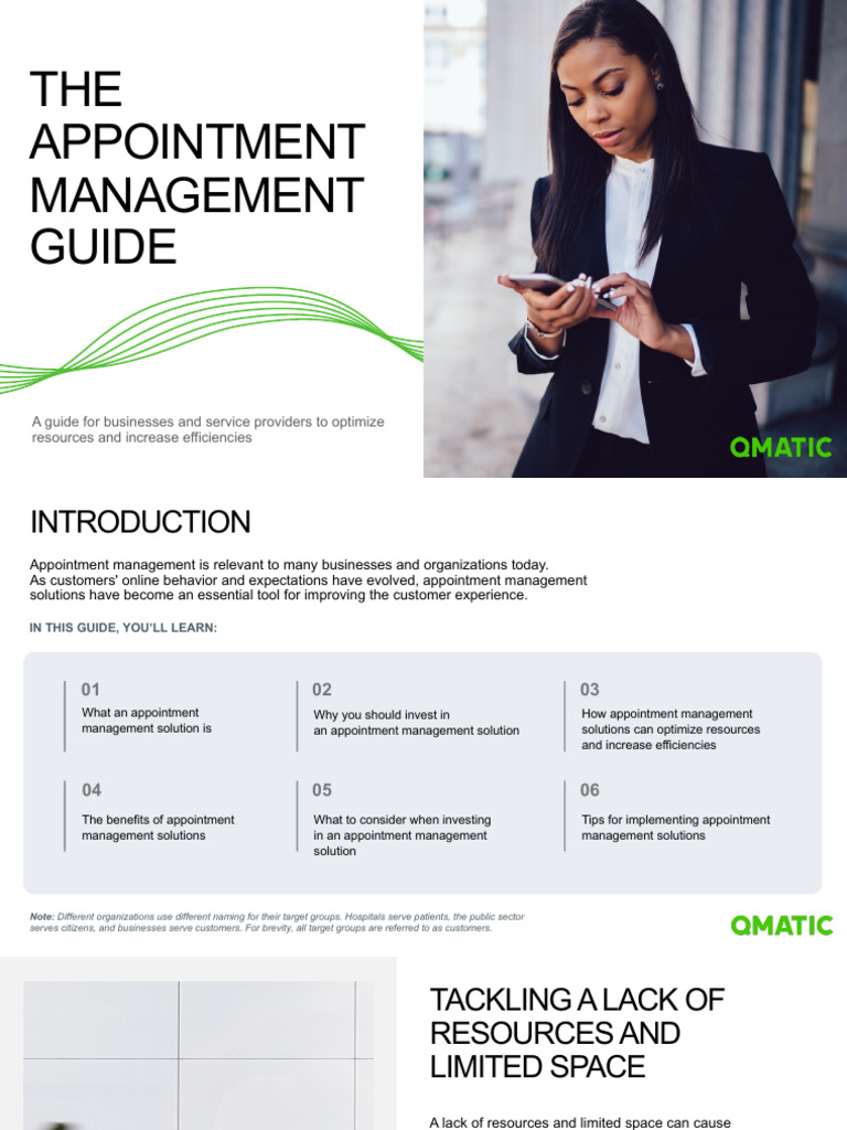 Appointment Management Solutions Guide | PDF | Computing | Information ...