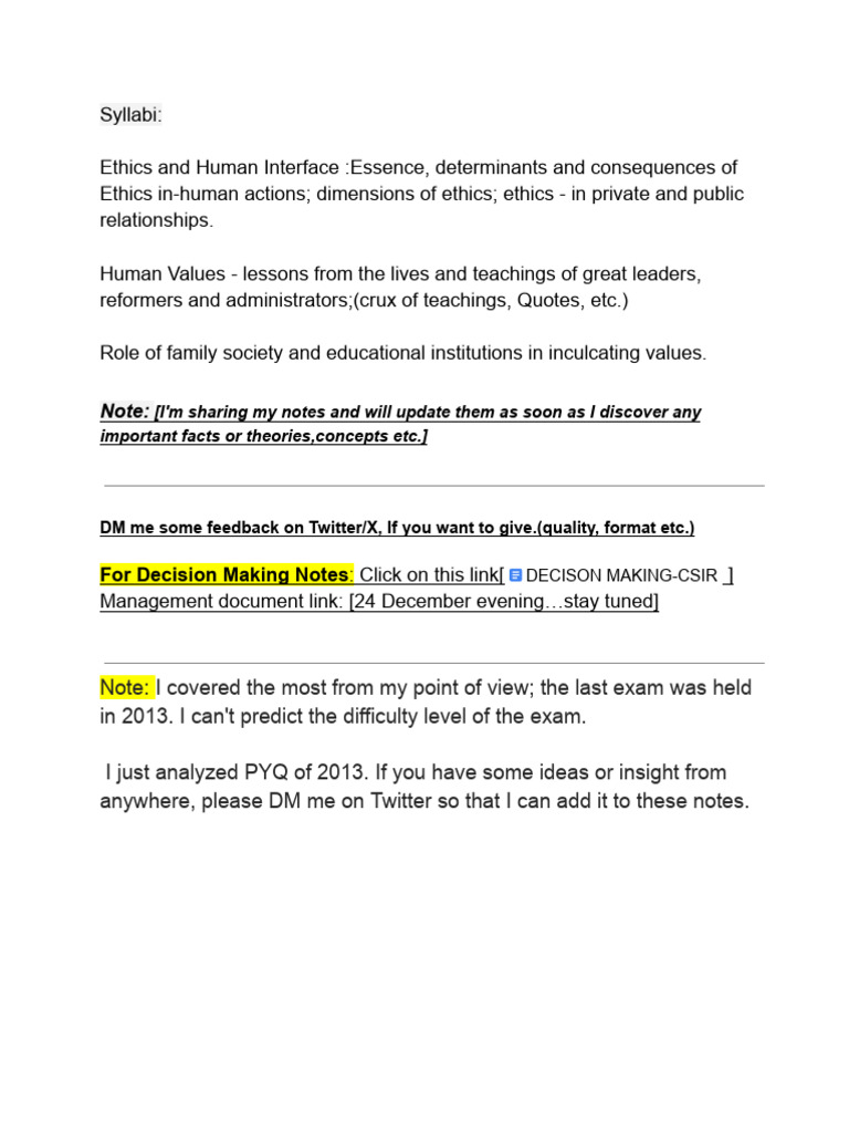 Ethics & Human Interface-CSIR | PDF | Virtue Ethics | Morality