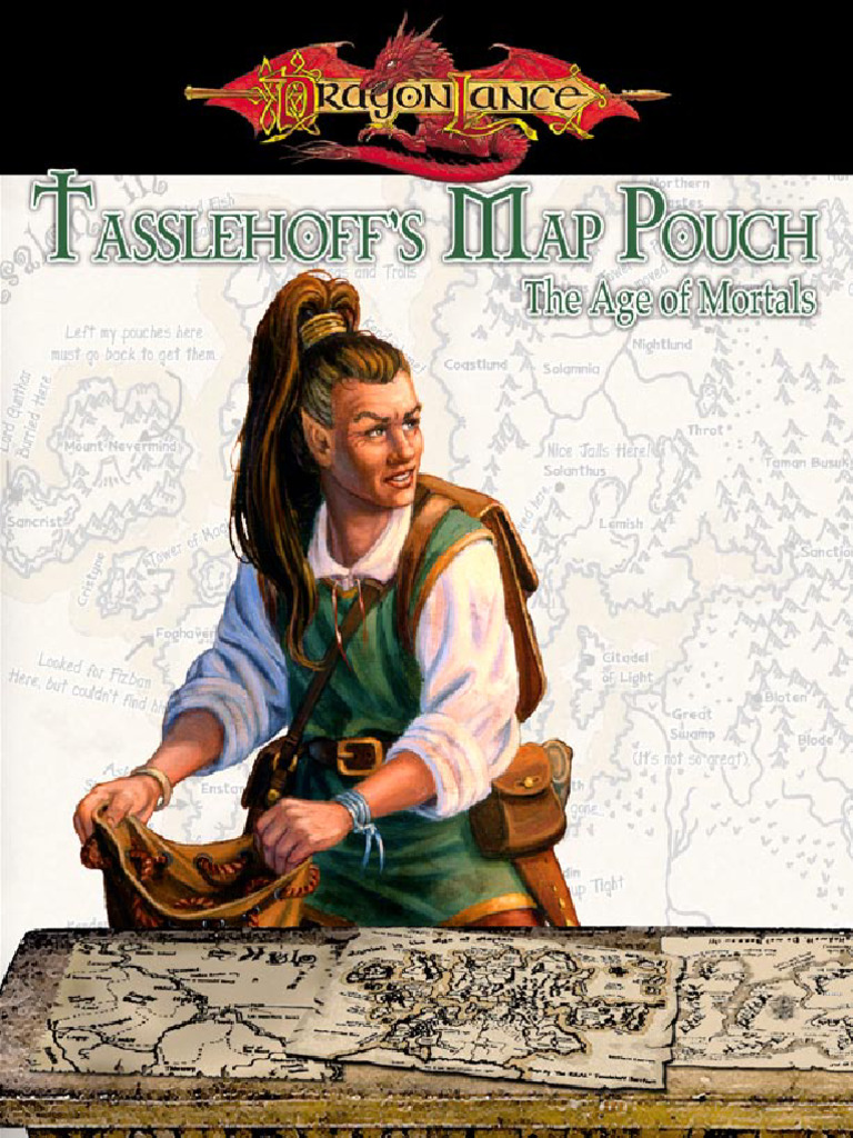 Dragonlance Tasslehoffs map pouch | PDF
