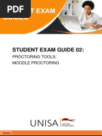 Moodle Proctoring Guide for MCQs | PDF