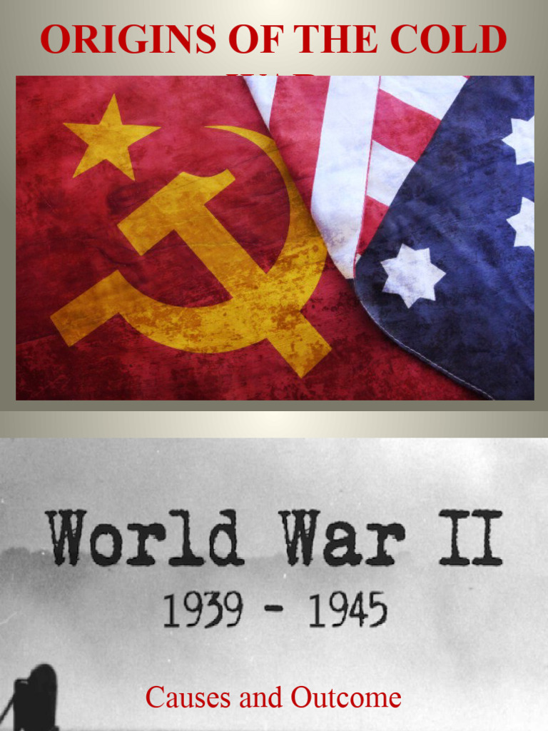 # 1 Origins of The Cold War | PDF | Treaty Of Versailles | Nazi Germany