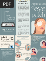 Eye Bandage Application Procedure | PDF | Cornea | Health Care