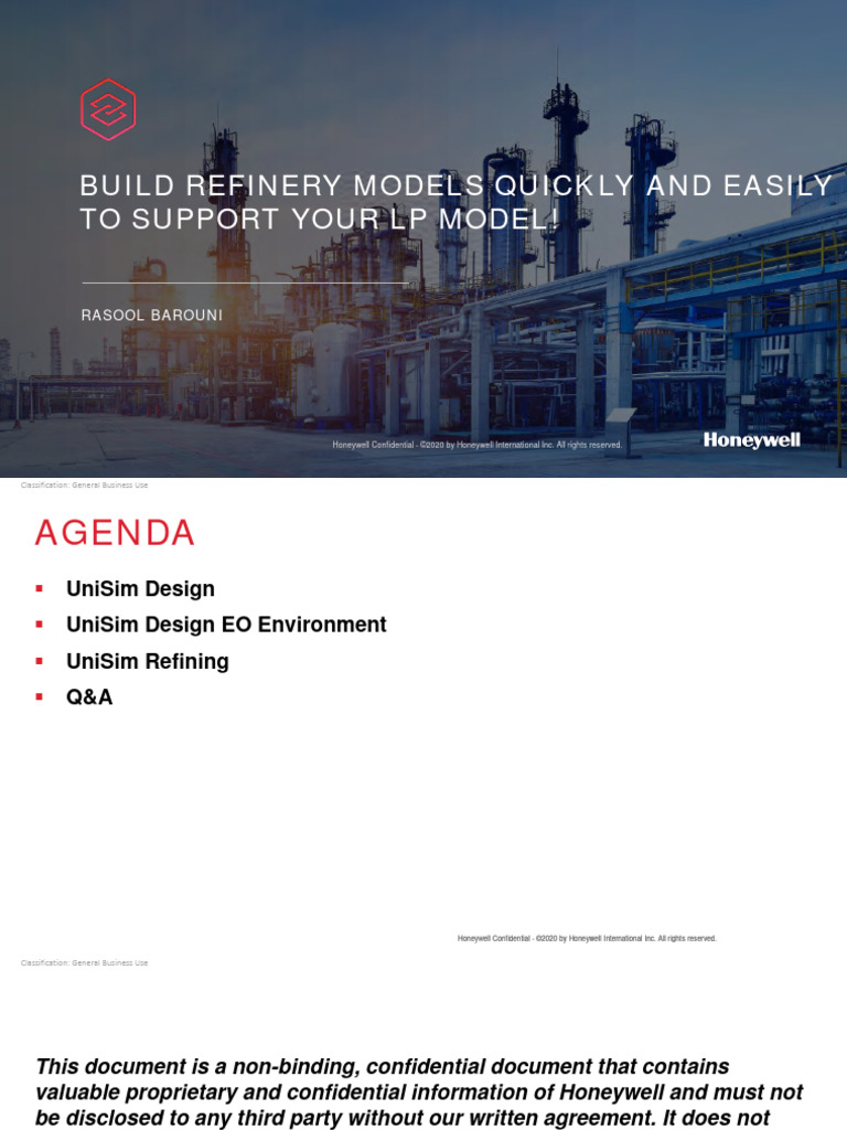 Learn How To Build Refinery Models Quickly and Easily To Support Your ...