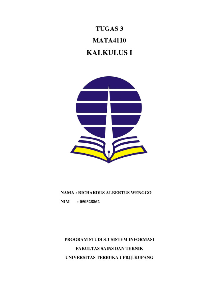 Tugas 3 Richardus Albertus Wenggo - Kal | PDF | Metode & Bahan Ajar