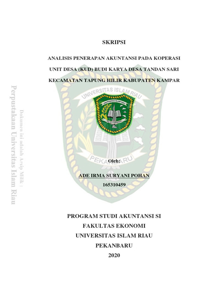Sejarah Kud TA Kak Irma | PDF | Karier & Perkembangan