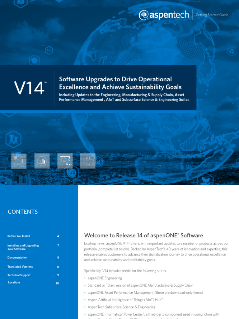 AspenONE V14 Getting Started Guide | PDF | Interoperability | Engineering AspenONE V14 Getting Started Guide | PDF | Interoperability | Engineering